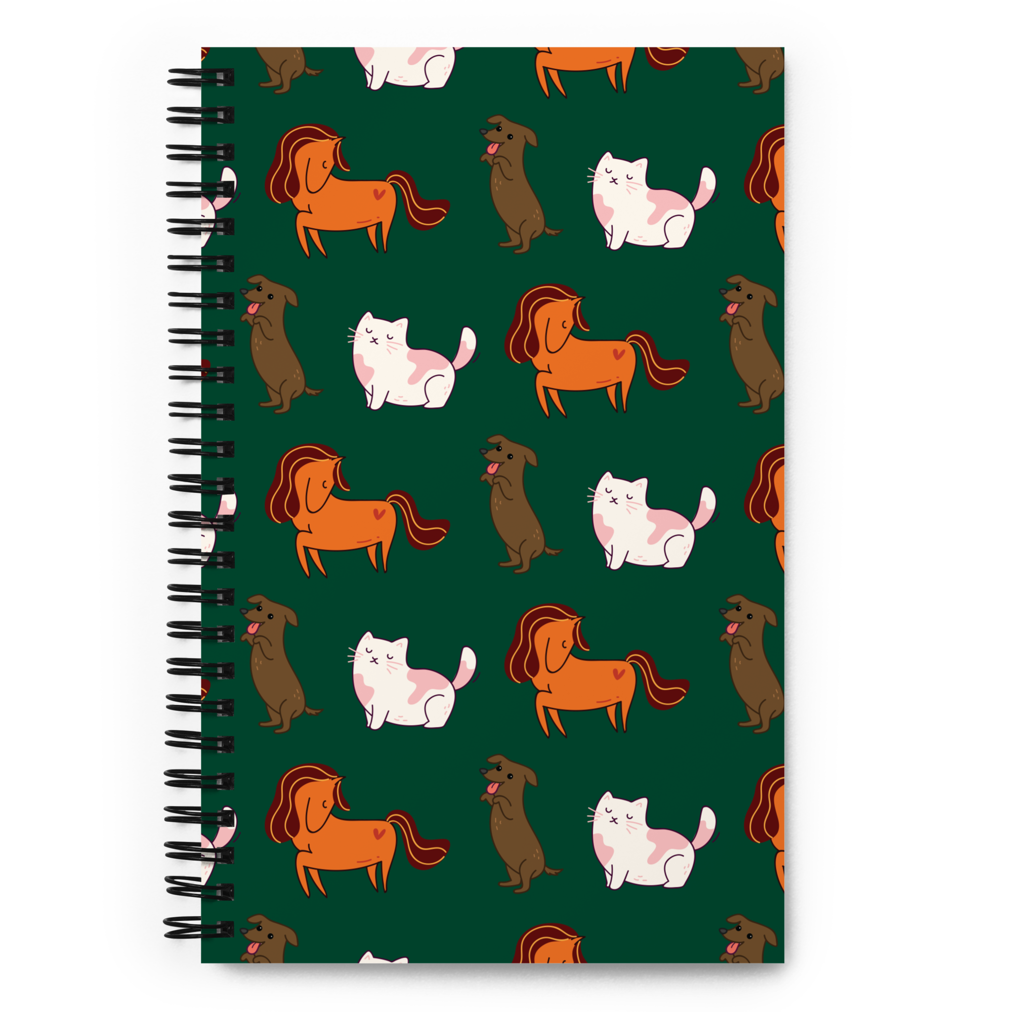 Spiral Notebook Global Strays